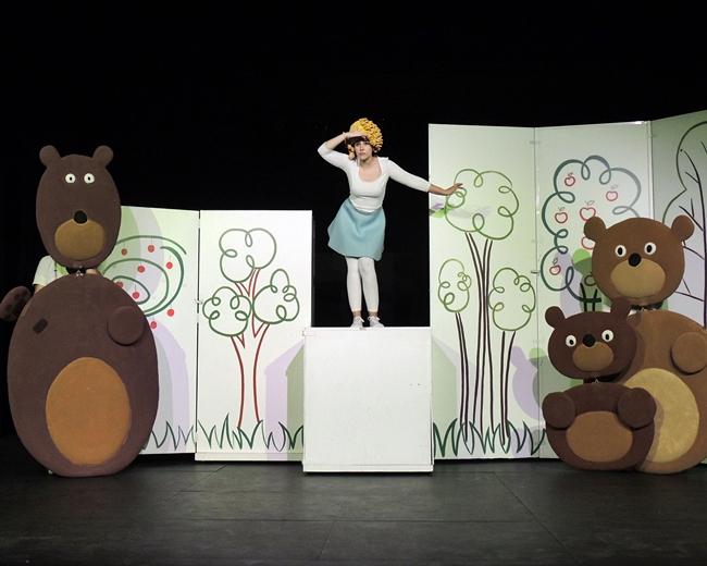 Ricitos de Oro y los tres osos, teatro para escolares en el López ...